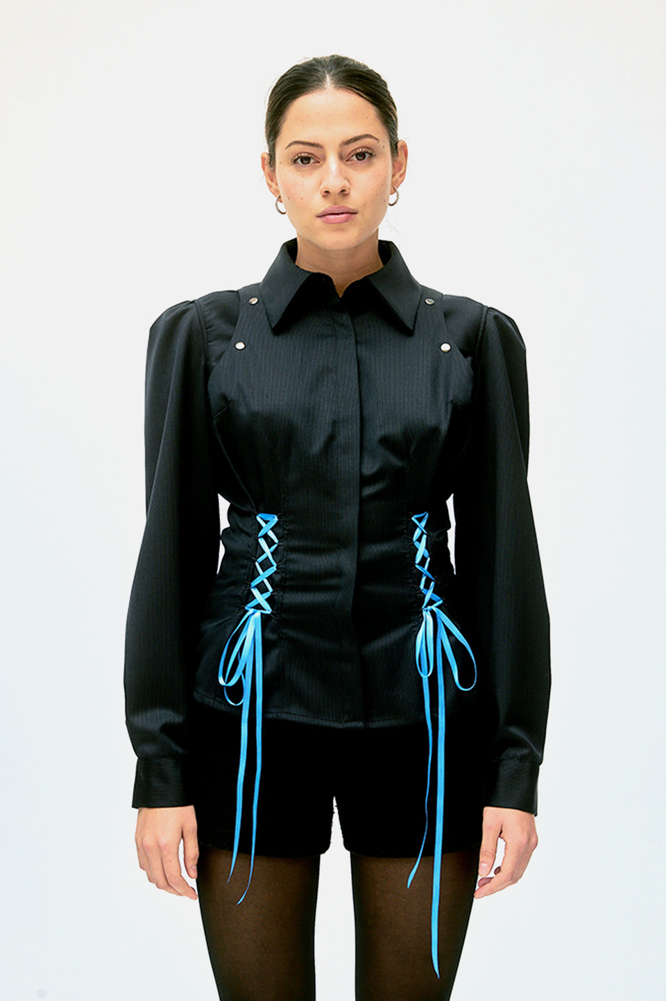 Two Way Tie Shirt – Kajal New York
